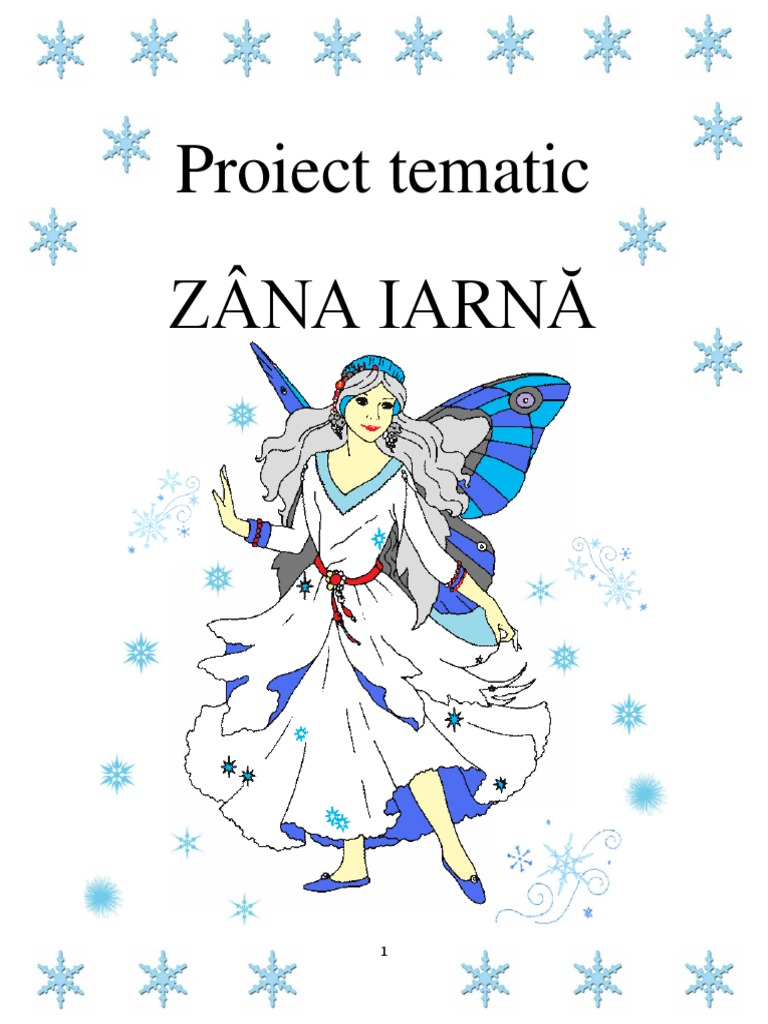 Proiect Tematic Zana Iarna