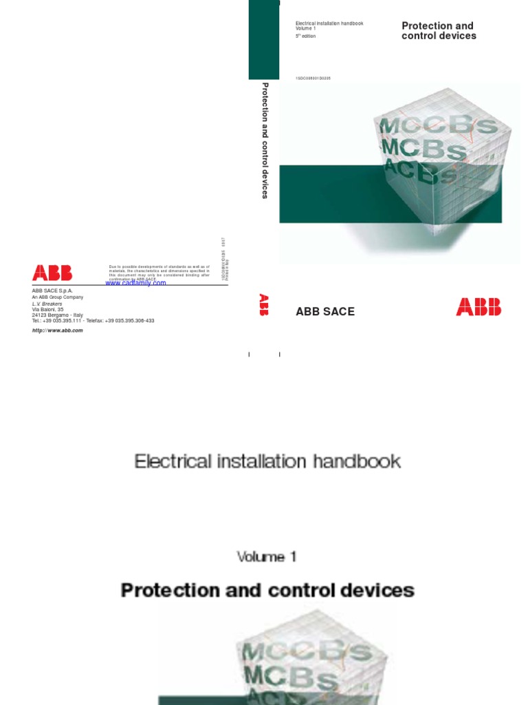 ABB Electrical Installation Handbook I (2007) | PDF | Ac Power Plugs ...