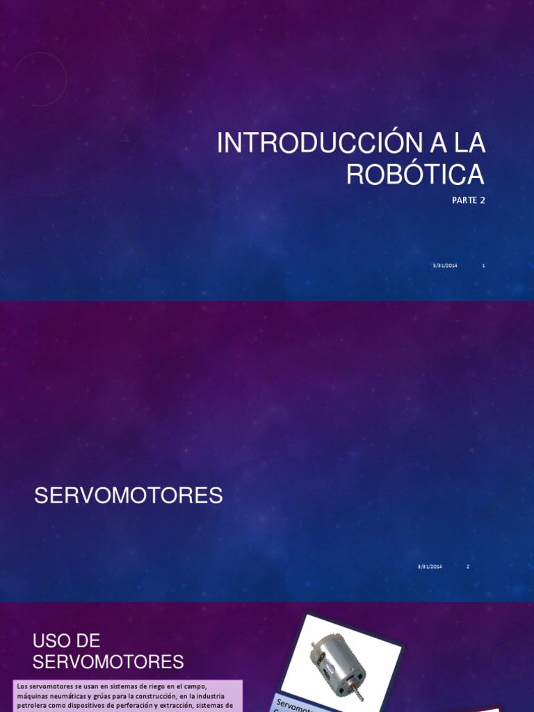 Introducción A La Robótica Parte 2 | PDF | Inductor | Electromagnetismo