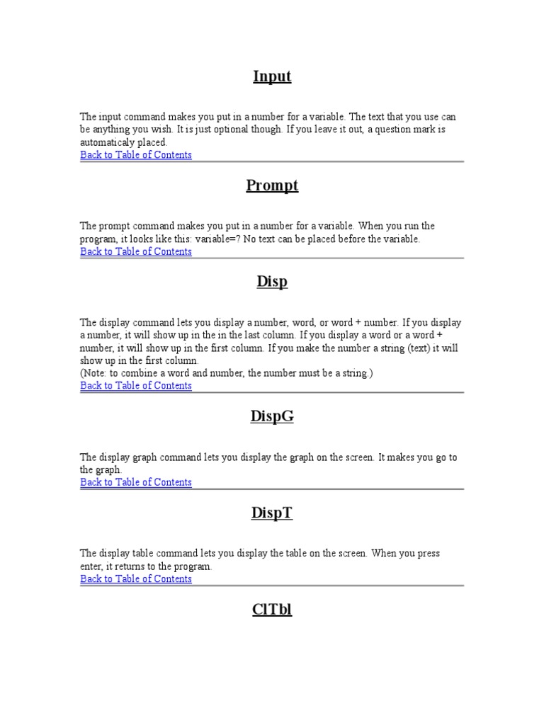 Programming A TI-86 | PDF | Control Flow | Software