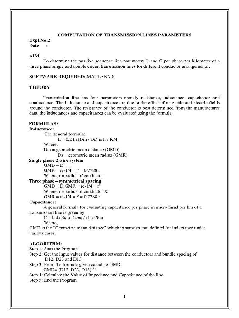 Eps Lab Manual Download Free Pdf Inductance Capacitance