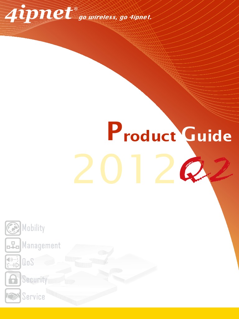 4ipnet Product-Guide 2012 Q2 | PDF | Wireless Lan | Wireless Access Point