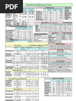 Anensthesia Record Sheet | PDF | Anesthesia | Medical Treatments