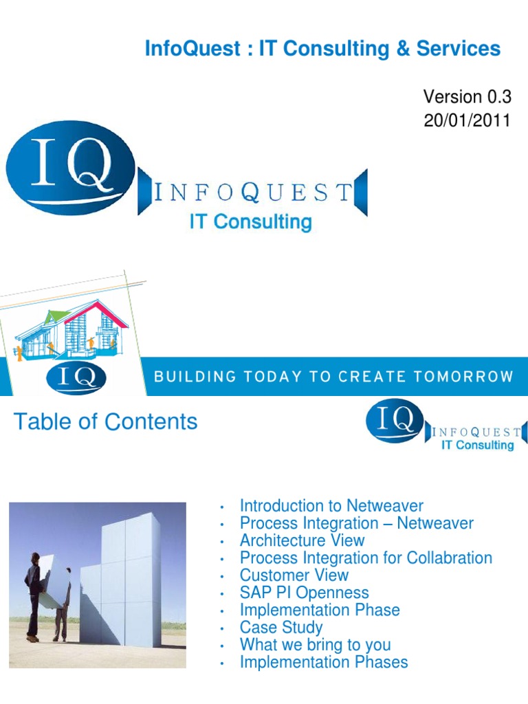 Infoquest: It Consulting & Services | PDF | Sap Se | Business Process