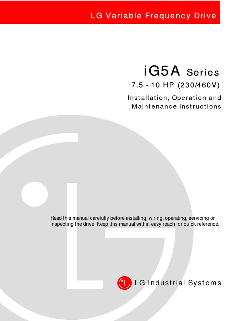 iG5A Manual | PDF | Power Inverter | Power Supply