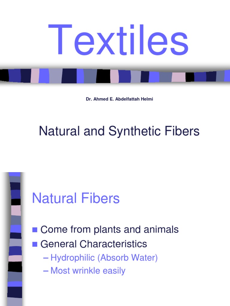 Lec 1-Introduction To Textiles | PDF | Linens | Textiles