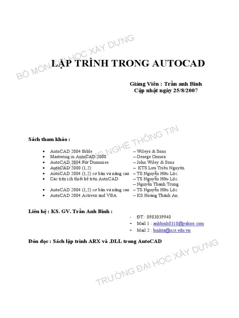 Lap Trinh VBA PDF | PDF