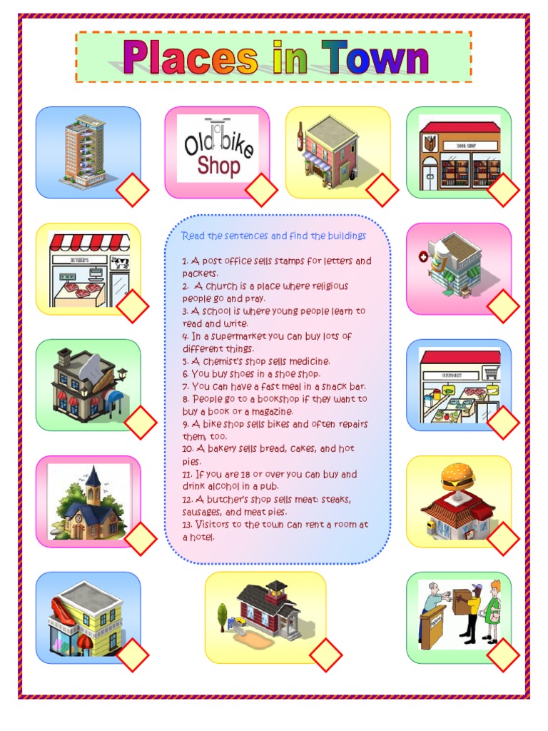 Identify Common Buildings and Their Uses | PDF
