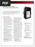 Scanner 2000 Technical Data Sheet | PDF | Flow Measurement | Pressure ...