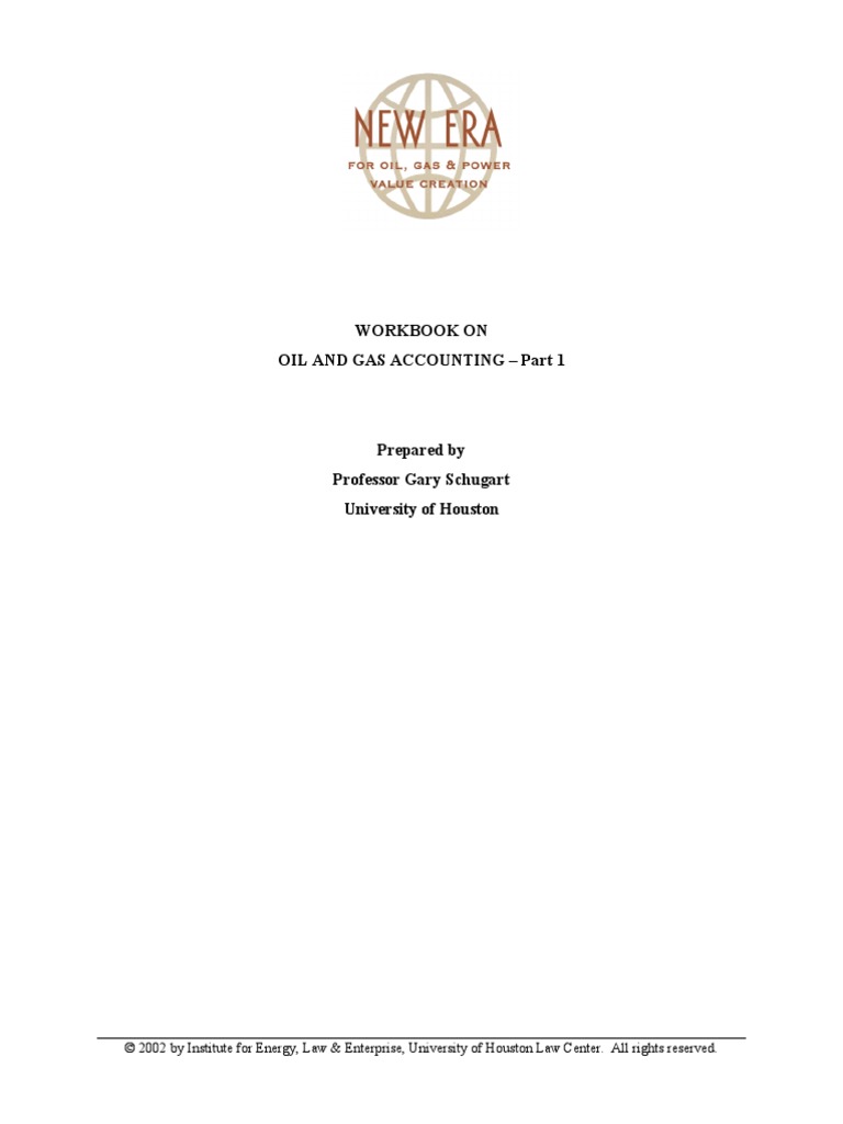 Oil & Gas Accounting 1 | PDF | Petroleum Reservoir | Natural Gas