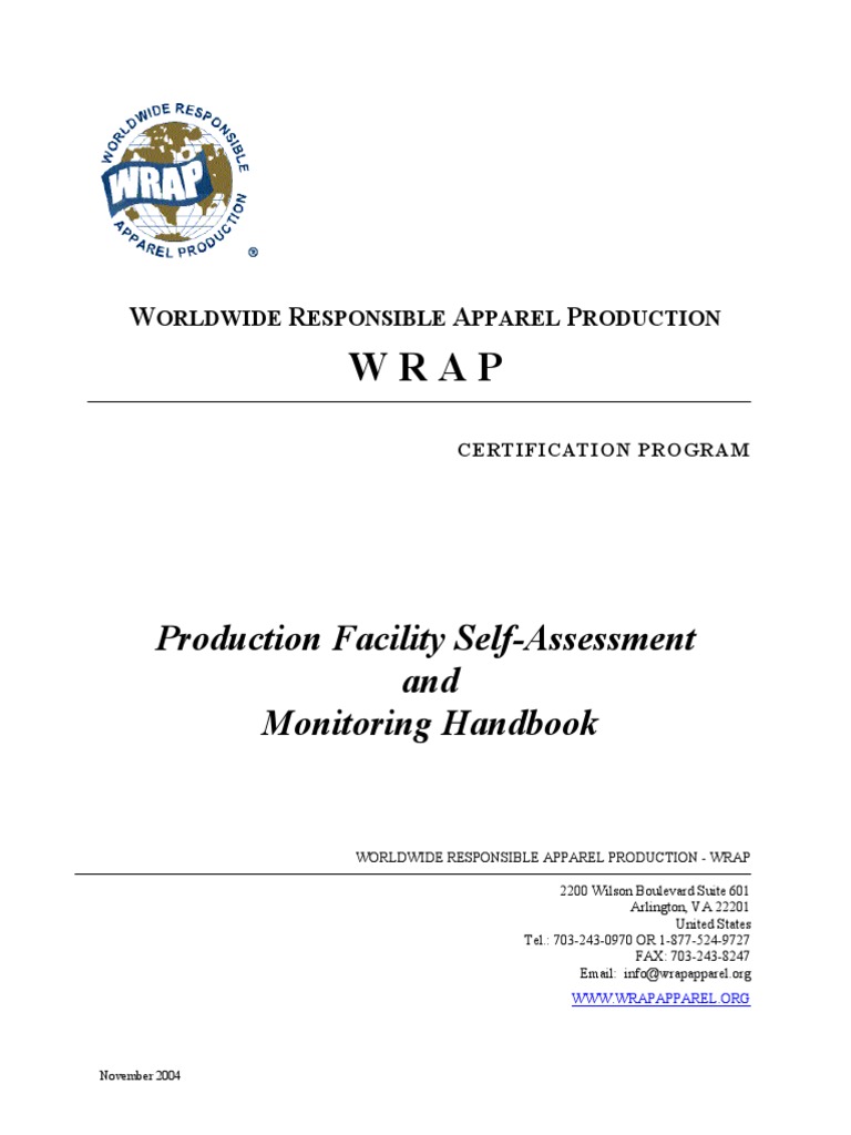 WRAP Handbook | PDF | Employment | Business