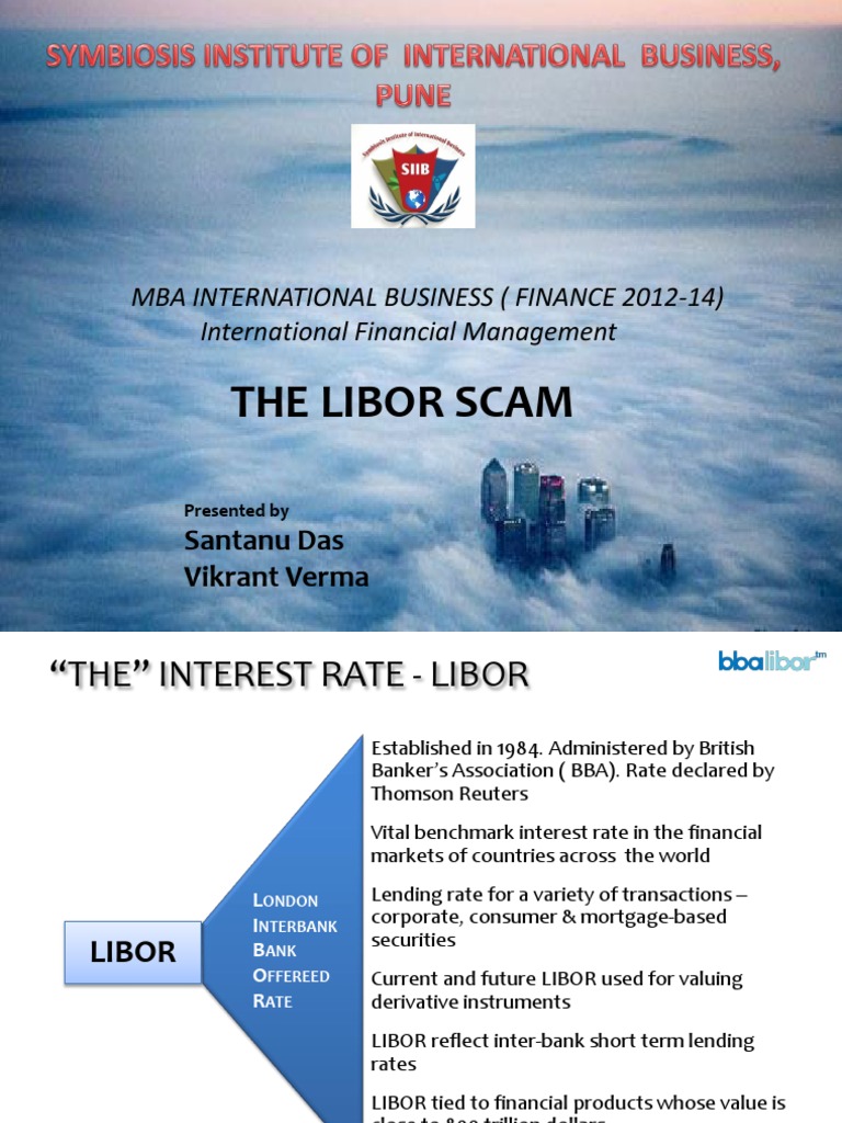 Libor Scandal | PDF | Libor | Banking