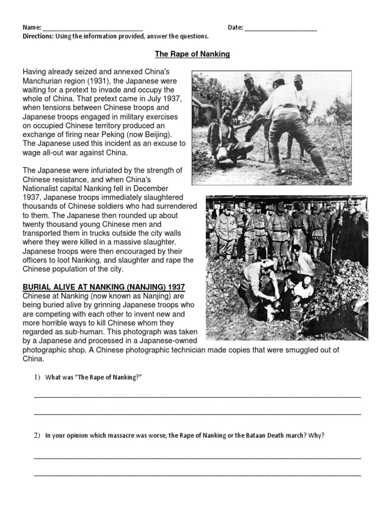 The Rape of Nanking | PDF