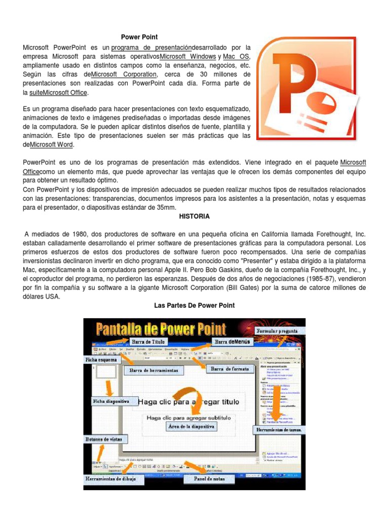 Power Point Investigacion | PDF | Microsoft PowerPoint | Software
