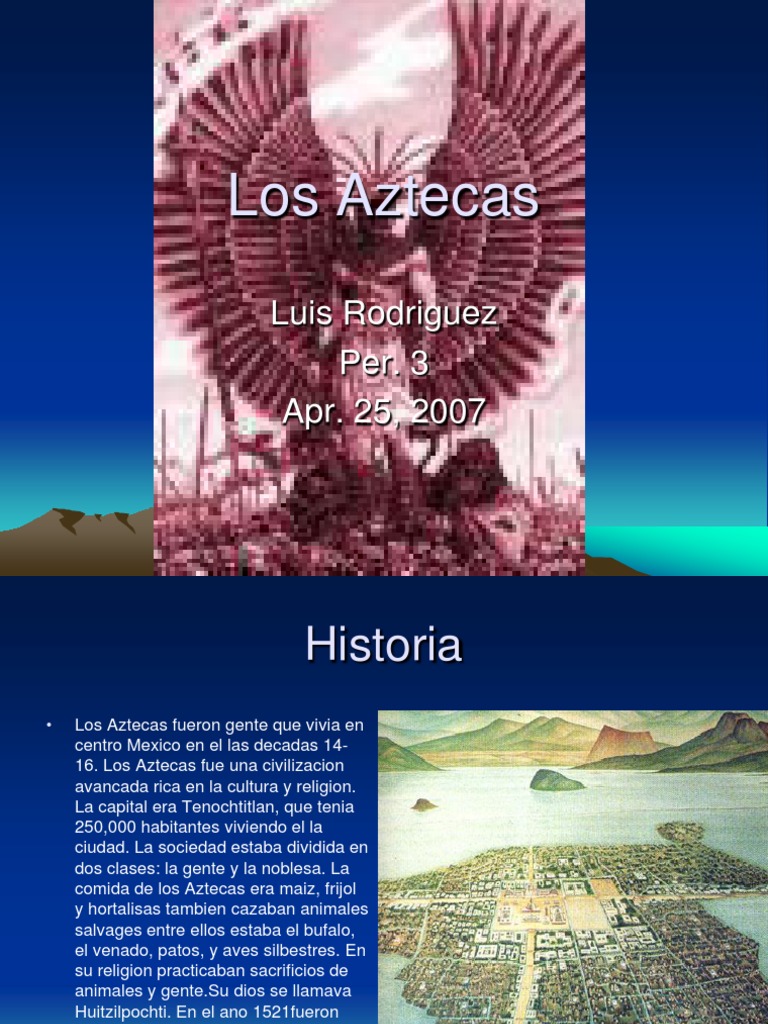 Los Aztecas | azteca | Cultura (general) | Prueba gratuita de 30 días ...