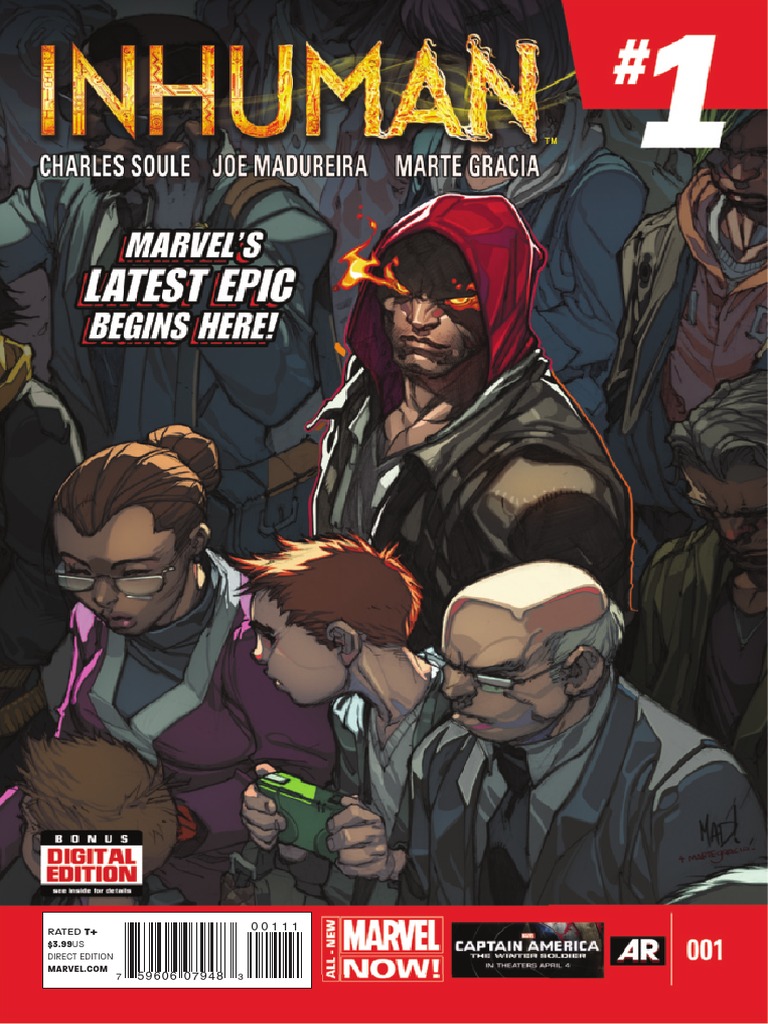 Inhuman Exclusive Preview | PDF | Marvel Comics | Media Industry