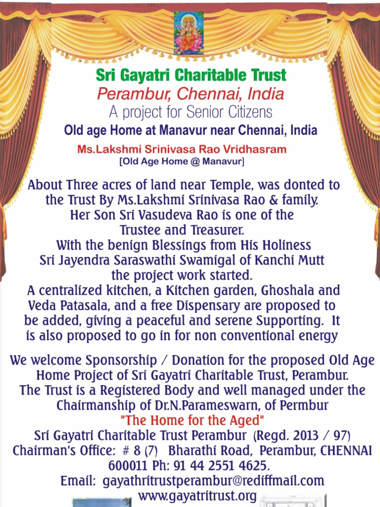 Old Age Home Project Poster | PDF