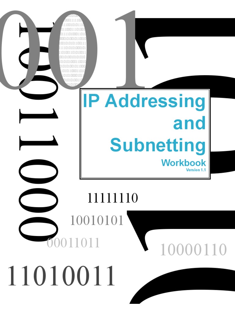 Ip Addressing Subnetting Workbook Pdf Internet Standards Data