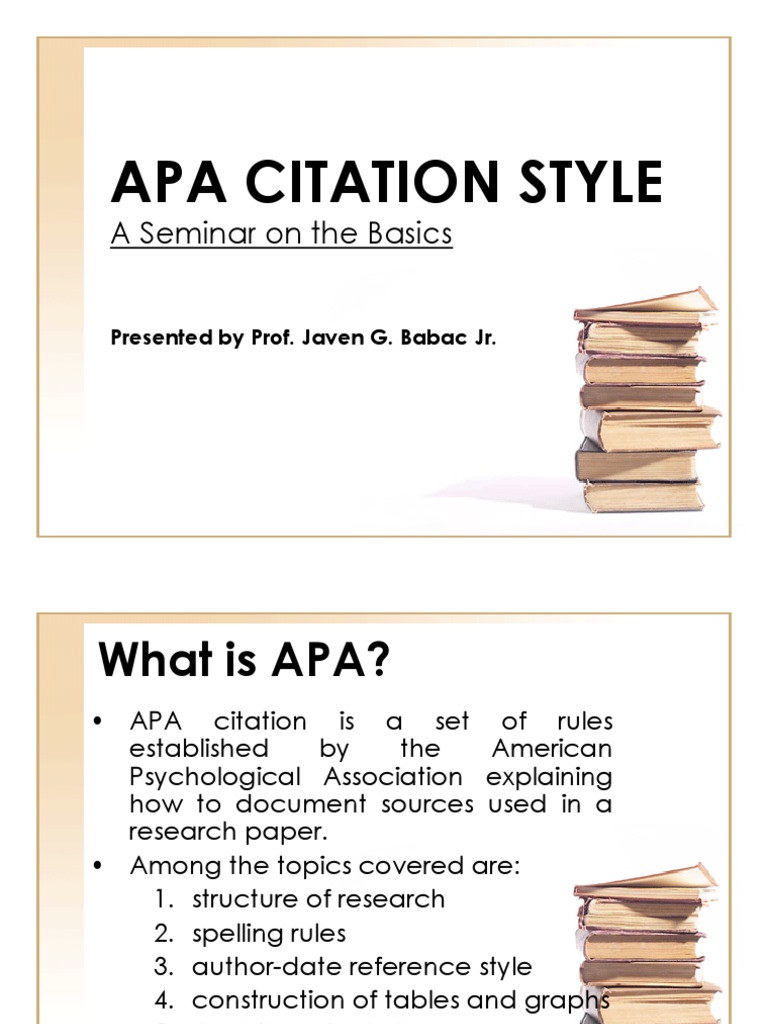 APA Citation | PDF | Citation | Academia