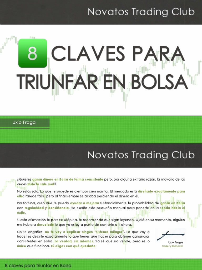 8 Claves para Triunfar en Bolsa (Uxio Fraga) | PDF | Euro | Ciencias ...