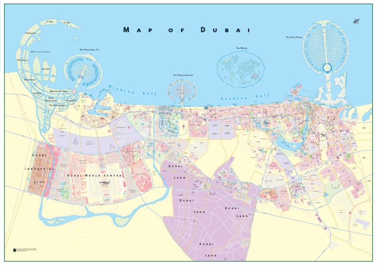 Map of Dubai | Dubai | Hotel