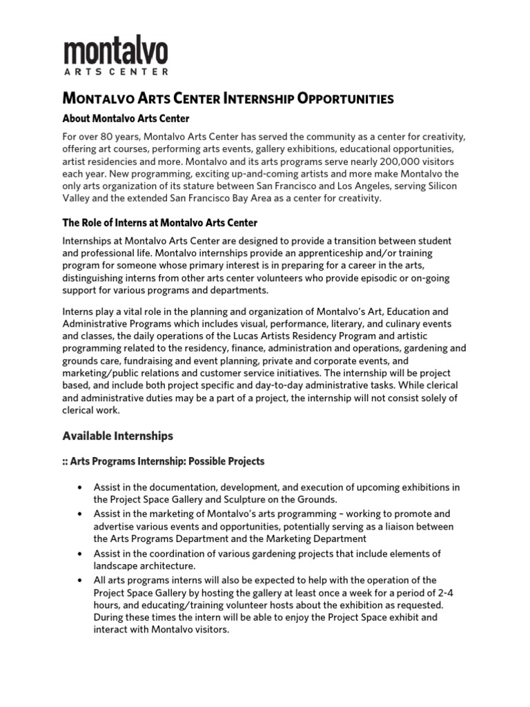 Internship Packet | PDF | Internship | Job Hunting