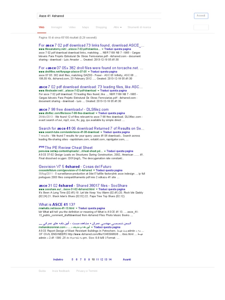 Asce 41 4shared | PDF