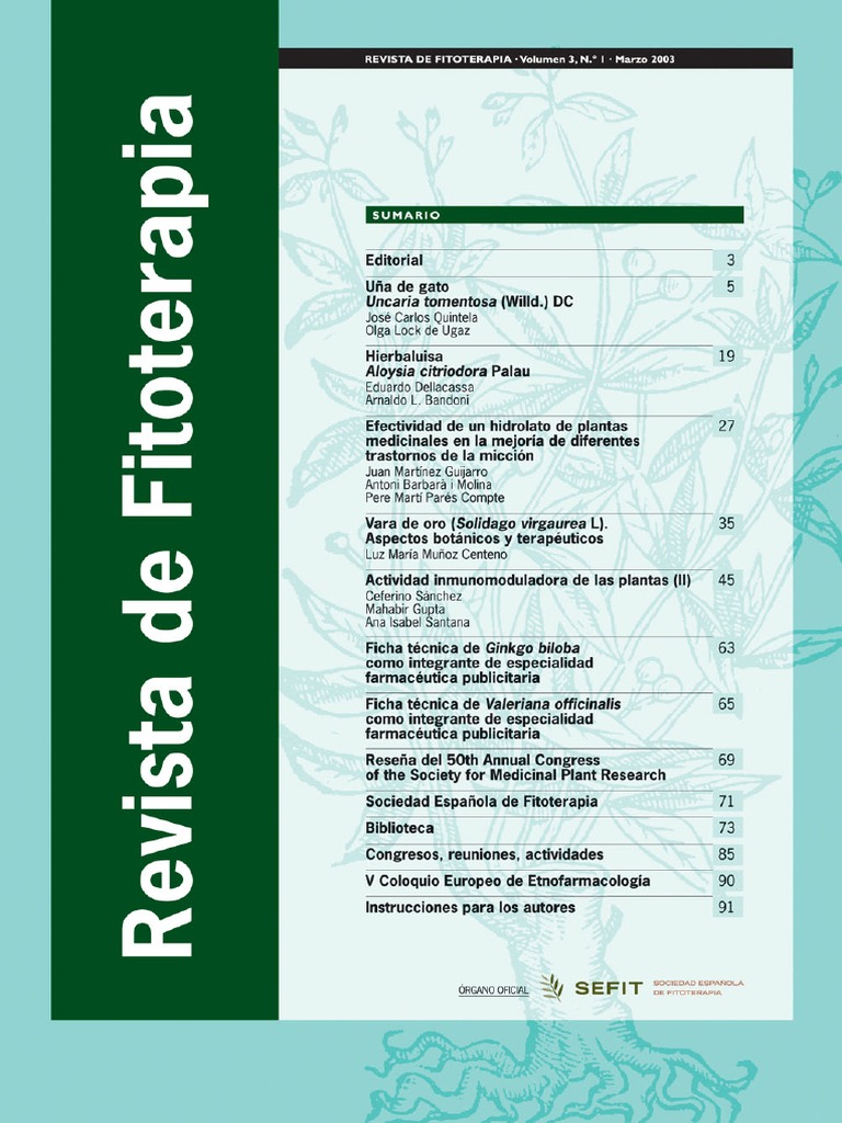 RDF3 1 Uncaria | PDF | Citocina | Biología