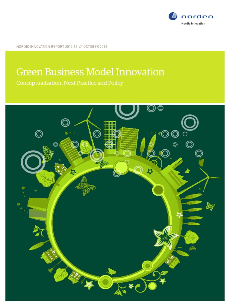 Green Business Model Innovation | PDF | Sustainable Business | Business ...