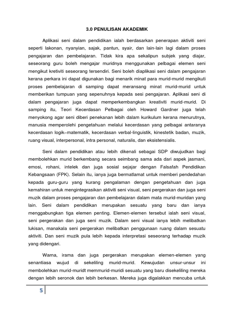 Penulisan Akademik | PDF