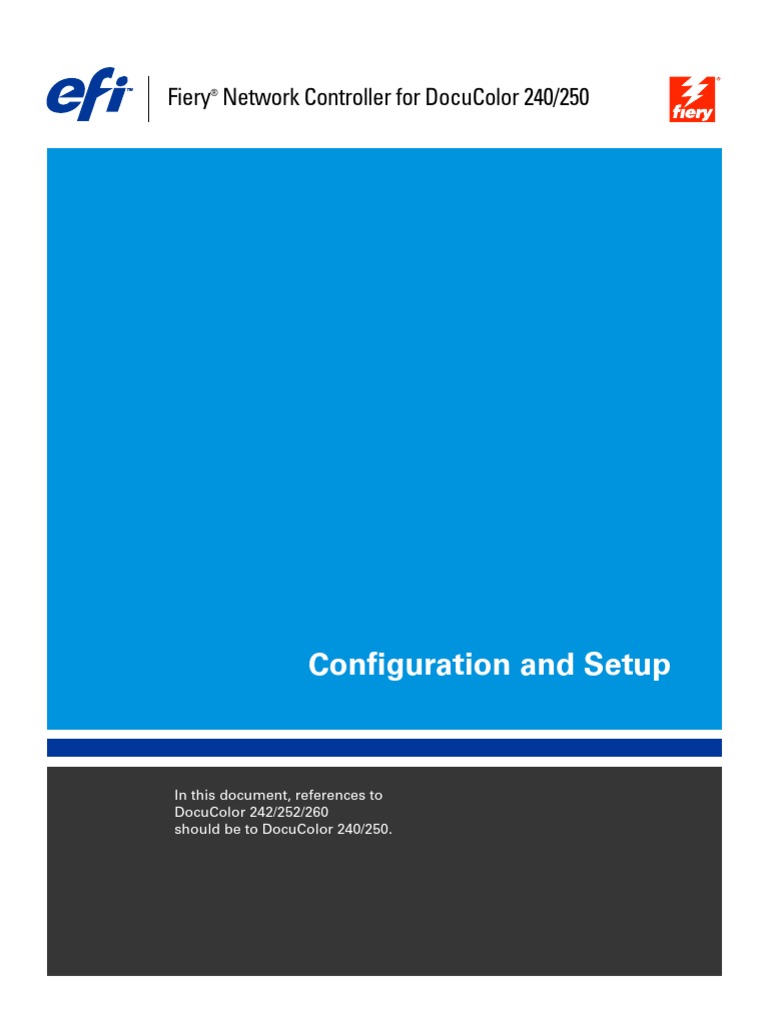 Fiery Network Controller | PDF | Computer Network | Operating System