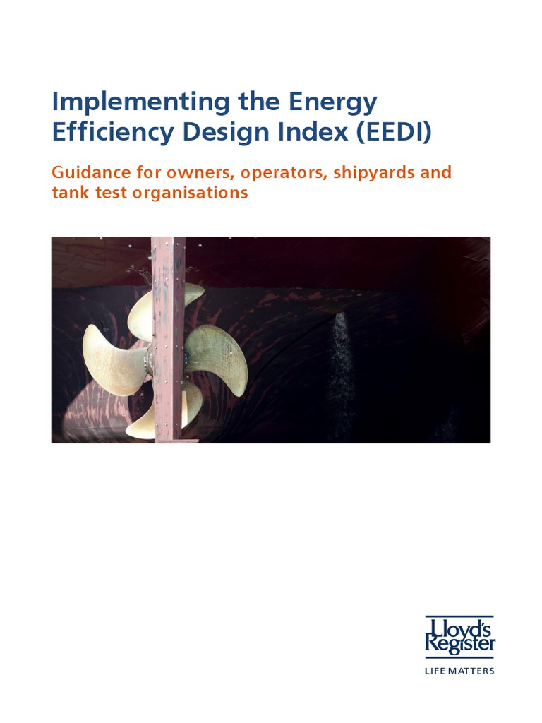 EEDI Guidance Notes | Verification And Validation | Ships