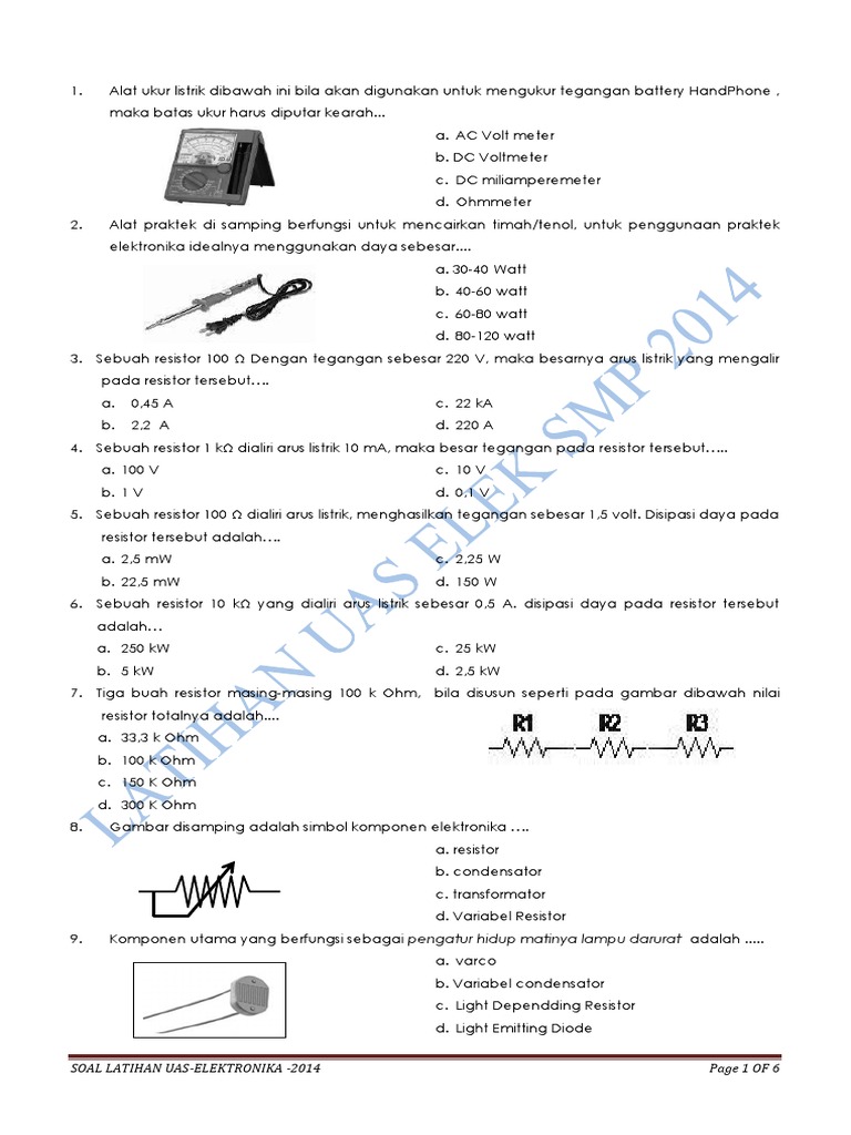 Soal - Soal Untuk Latihan PAKETA PDF | PDF