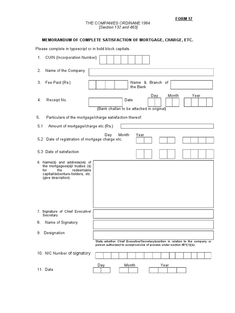 FORM17 | PDF