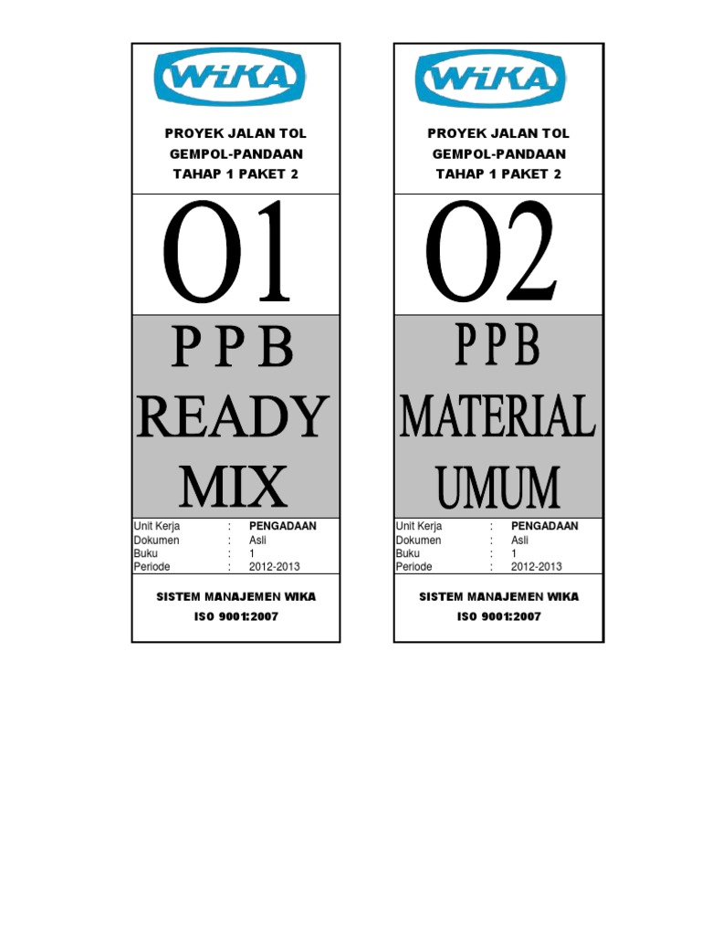 Odner Besar Danlat | PDF