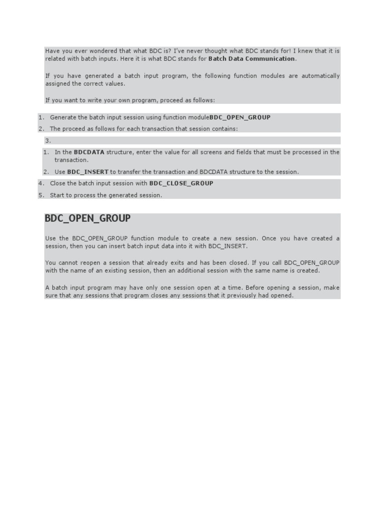 Bdckio | PDF | Parameter (Computer Programming) | Database Transaction