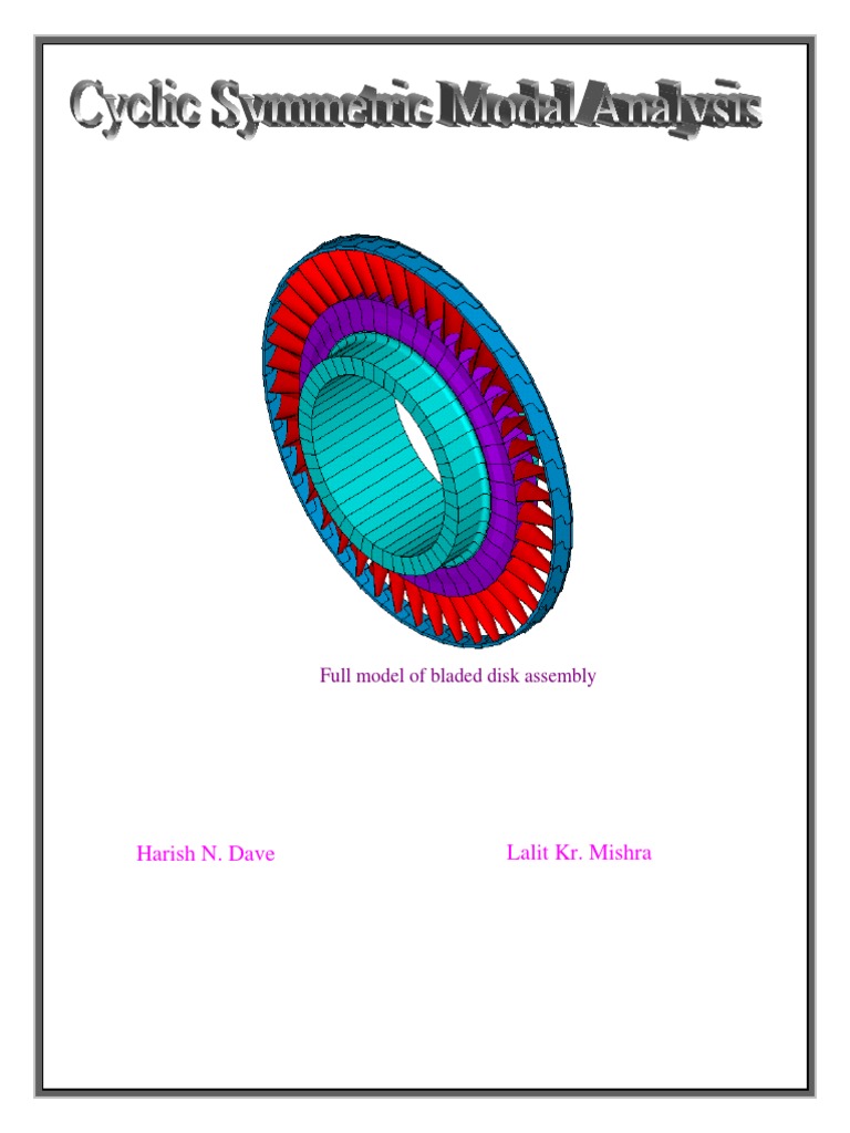 Cyclic Symmetric Modal Analysis | PDF