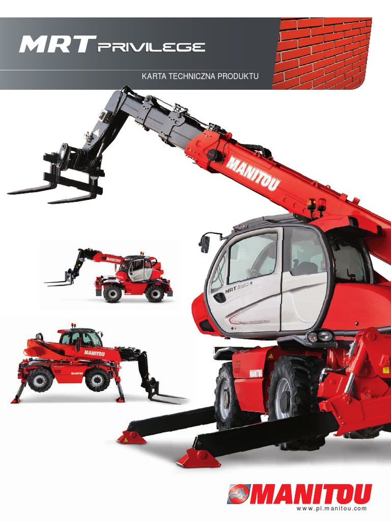 Manitou MRT 2150 (PL) | PDF