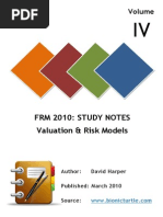 FRM Part 1 Quicksheet | PDF