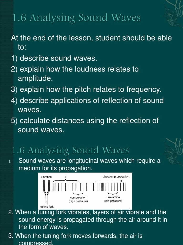 Understanding Sound Waves and Echoes | PDF