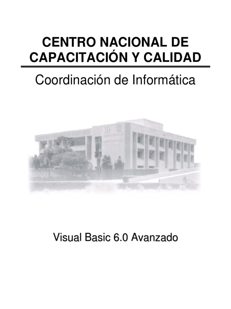 Visualavanzado 6 | PDF | Active X Data Objects | Bases de datos