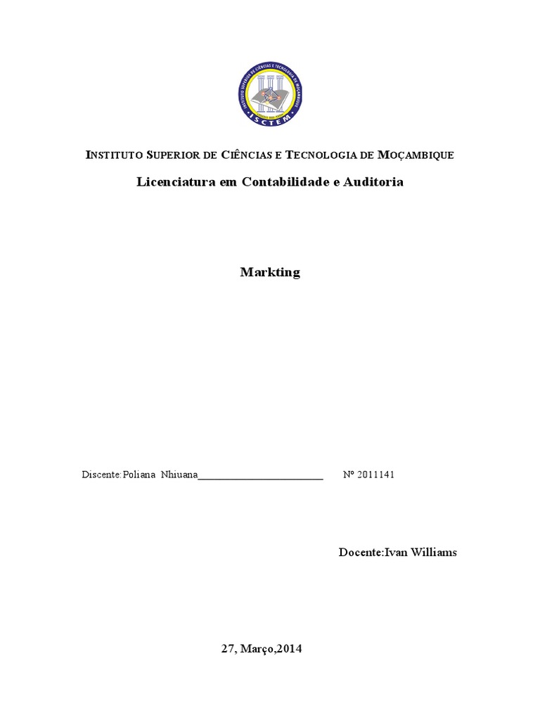 Capa de Relatorio Padrao - IsCTEM | PDF