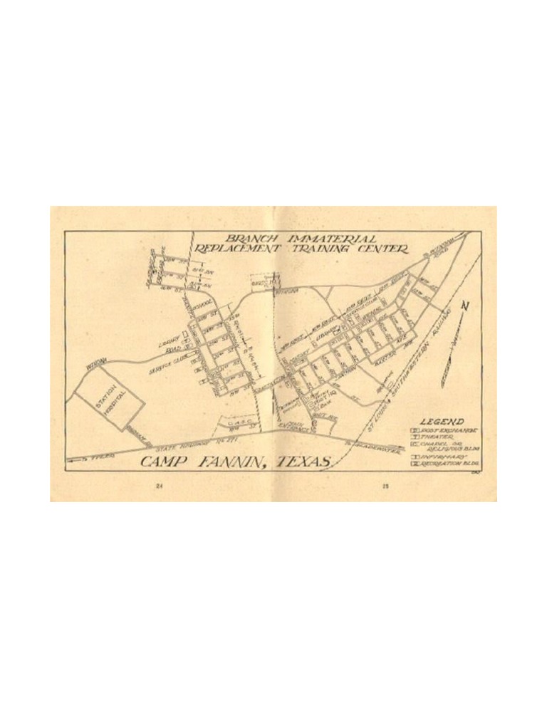 Camp Fannin, Texas: Map | PDF | Business