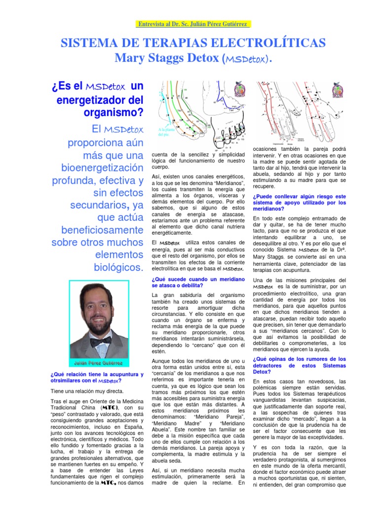 Biodetox Mary Staggs Entrevista | PDF | Las emociones | Organismos