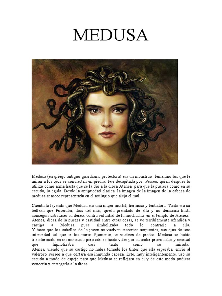 Medusa | PDF | Medusa | Criaturas legendarias