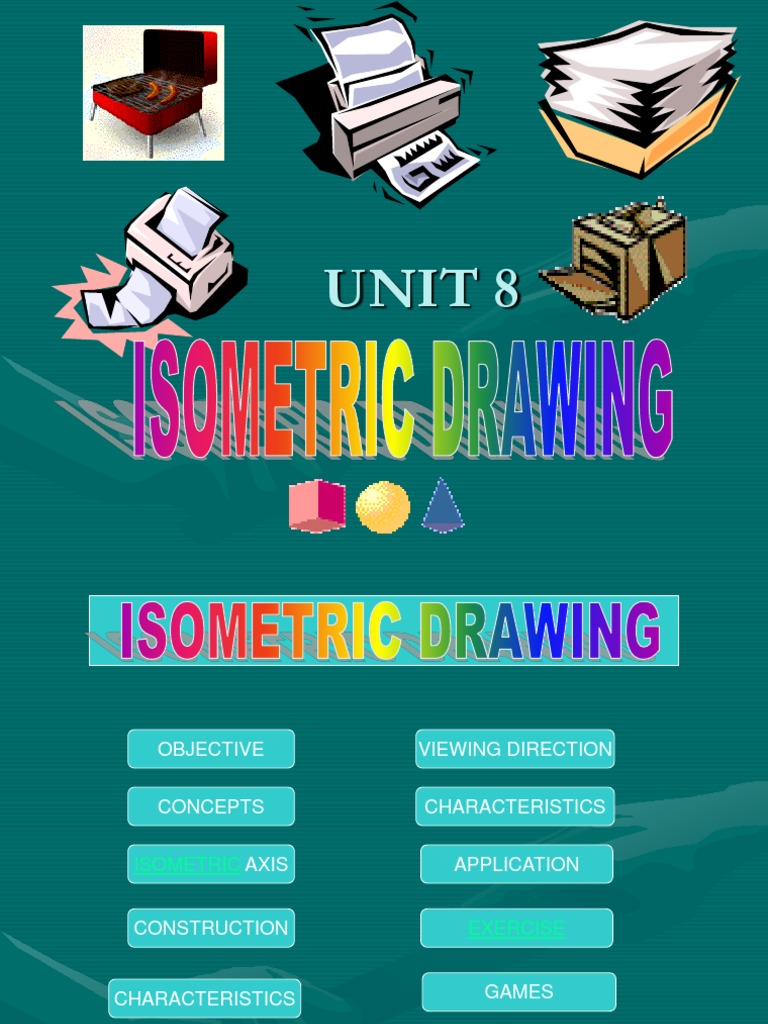 Isometric Drawing 1.0 | Download Free PDF | Circle | Perpendicular
