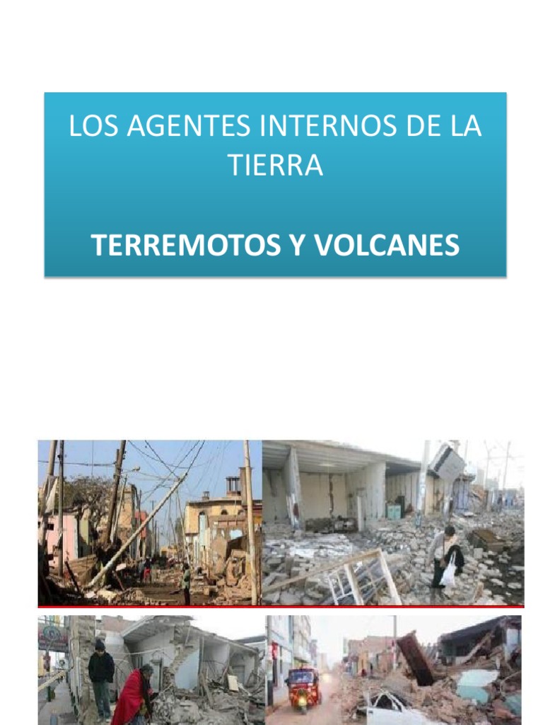 Terremotos y Volcanes | PDF | Temblores | Volcán