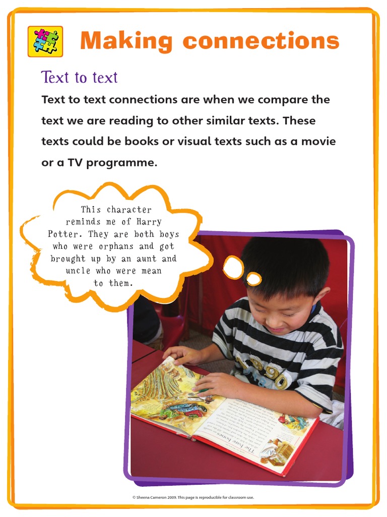 Text-to-Text Connections Guide | PDF