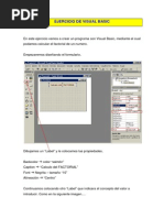 Cuestionario de Visual Basic | PDF