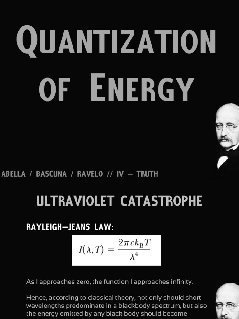 1-27 Quantization of Energy | PDF | Energy Level | Quantum